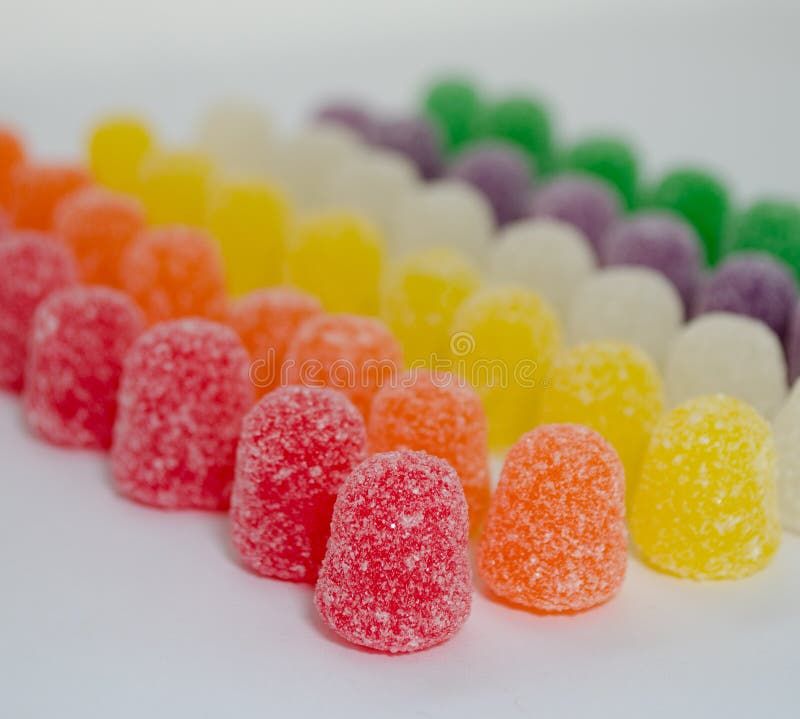 Delicious Gum Drops stock image. Image of delicious - 100124529