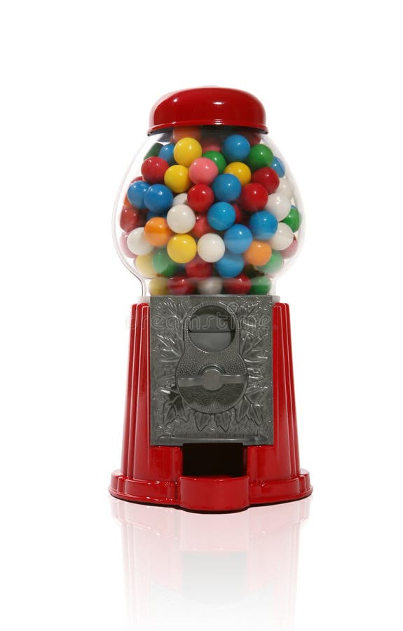 Gumball Machine from an Old Store in 1950 Stock Image - Image of ...