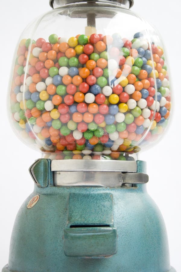 Gumball Machine from an Old Store in 1950 Stock Image - Image of ...