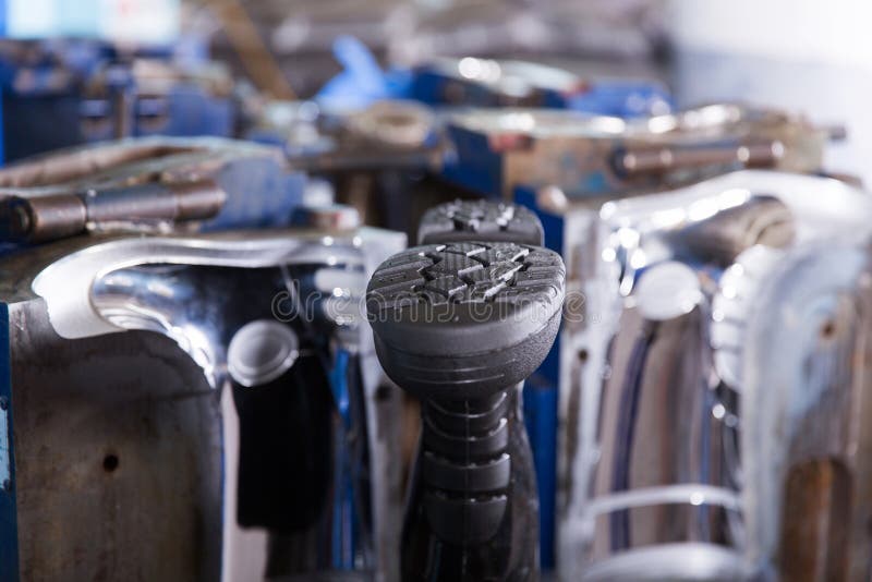 Gumboot in making stock photo. Image of sole, industry - 45401222