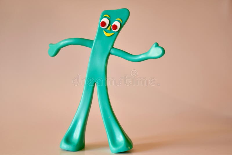 Gumby imagen de archivo editorial. Imagen de haga, verde - 69591829
