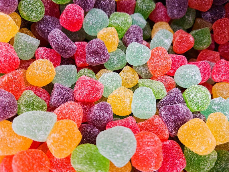 Gummy Candy Colourfull Background Photo Stock Image - Image of candy ...