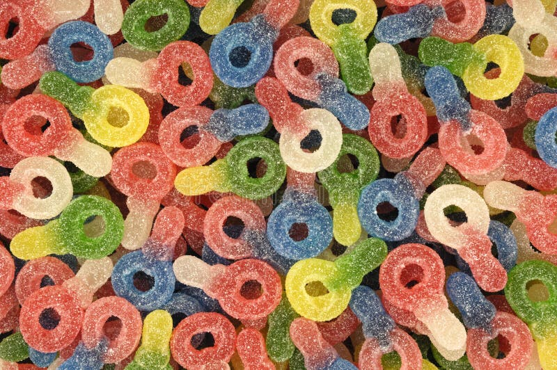 Gummy Candy Pacifier Colorful Stock Photo - Image of boiled, lollipop ...