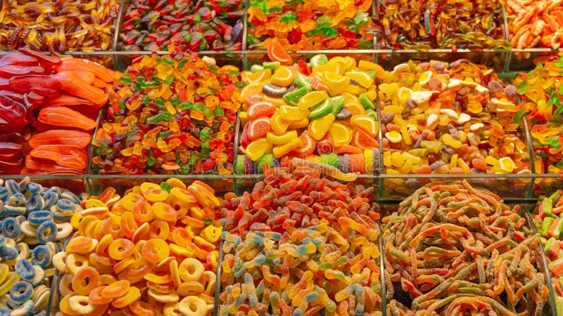 Gummy Candy Shop stock photo. Image of sugary, colour - 304789894