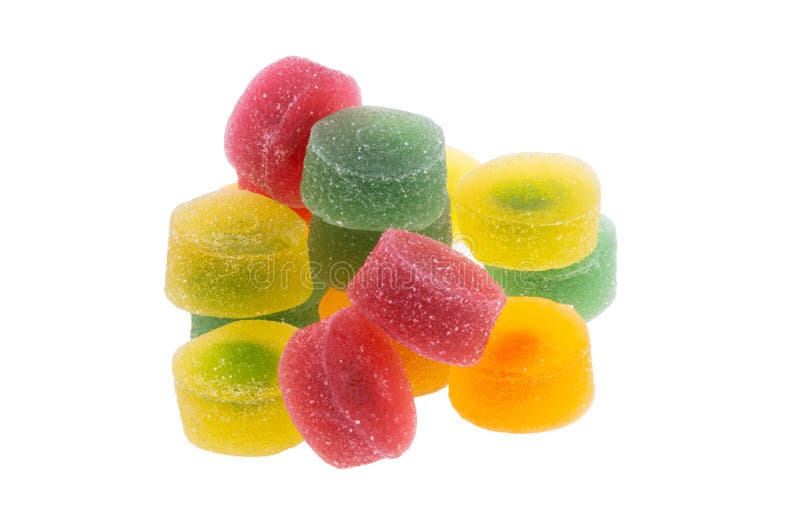 Gummy fruit candy stock image. Image of colorful, shot - 32813923