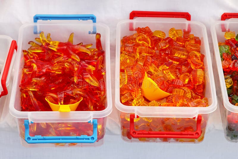 Gummy worms stock image. Image of confectionery, gummy - 32683331