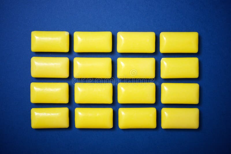 Gums on a table stock image. Image of dragee, pill, freshness - 233082095