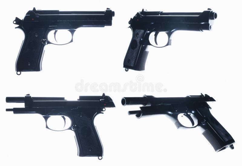Gun stock photo. Image of isolated, firearm, armament - 12057702