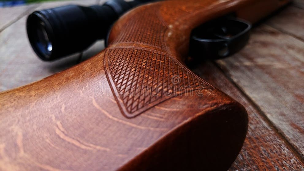 Gun stock photo. Image of rifle, diamond, striations - 54436458