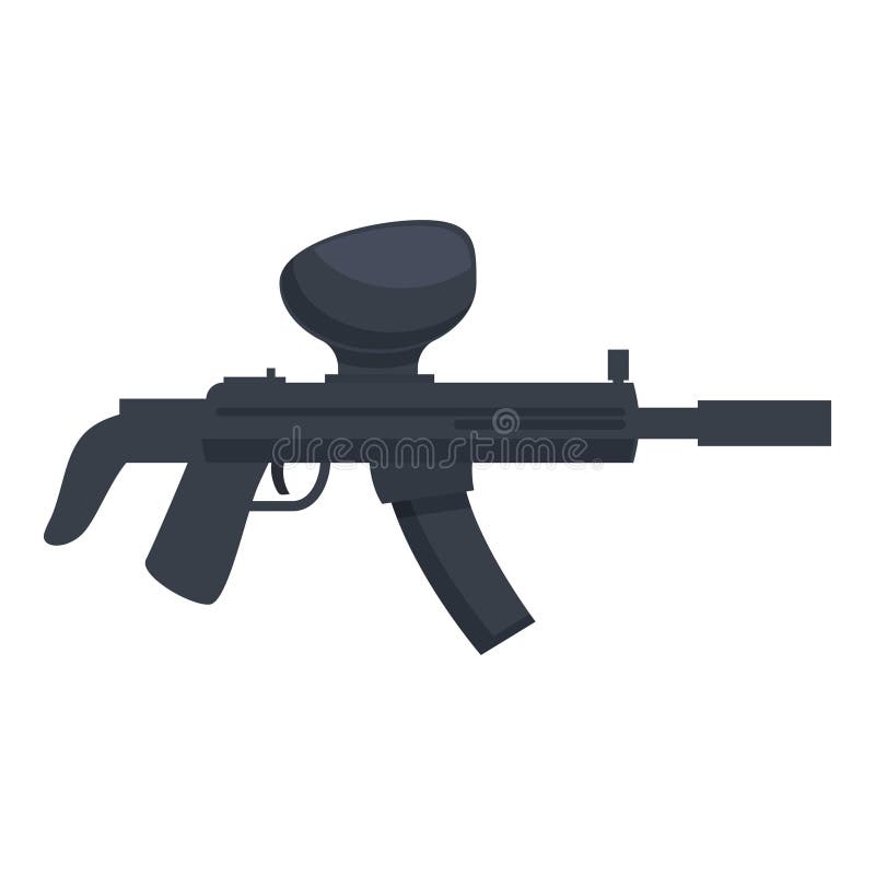 Gun Armed Forces Icon Cartoon Vector. Aim Ball Battle Stock Vector ...