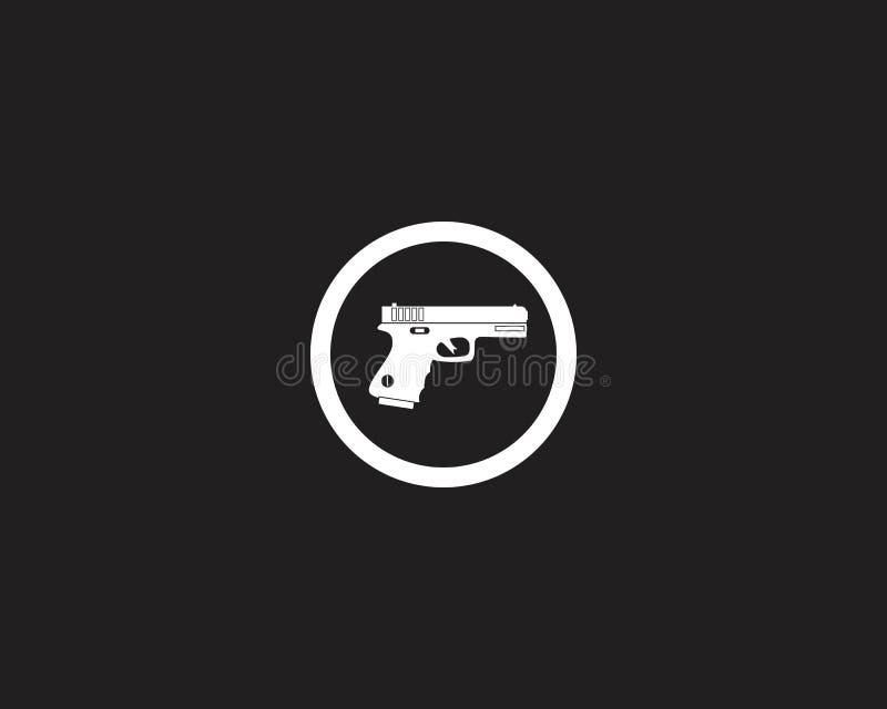 Gun Army Military Icon and Symbol Vector Illustration Stock Vector ...