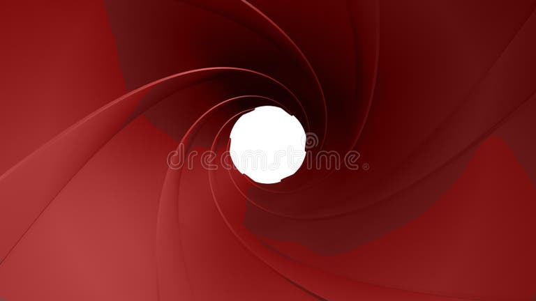 Gun barrel 3D rendering stock illustration. Illustration of rifled ...
