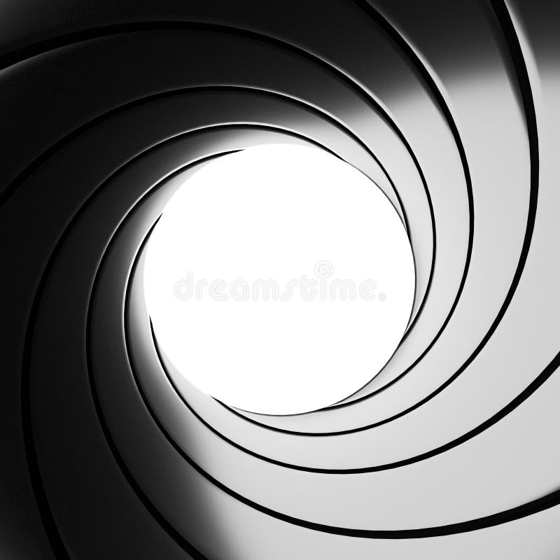 James Bond Barrel Vector
