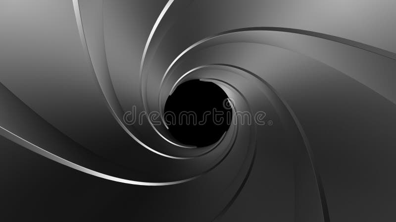 Gun Barrel,high Resolution 3d Rendering Stock Illustration ...