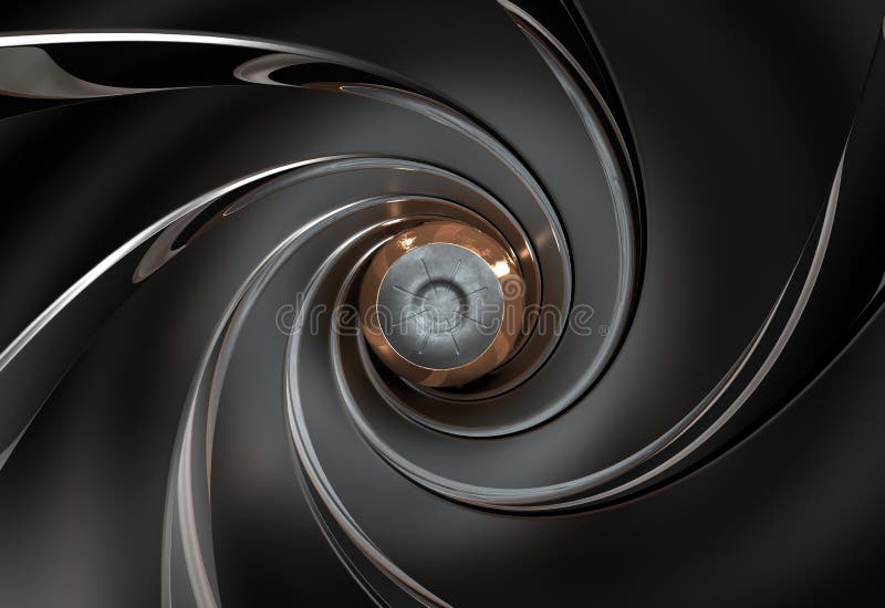 Gun barrel stock illustration. Illustration of concentric - 60479294