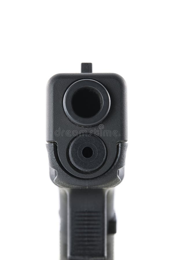 Gun stock photo. Image of background, hand, revolver - 50244122