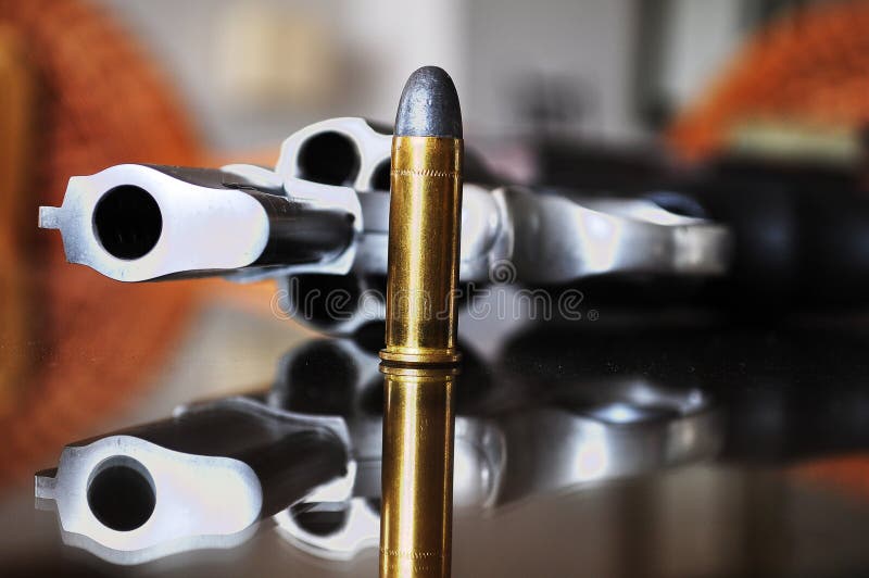 Gun with bullet. stock image. Image of fire, gunman, aiming - 29685017