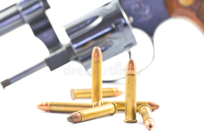 Gun and Bullet stock photo. Image of front, open, proiettile - 48566690