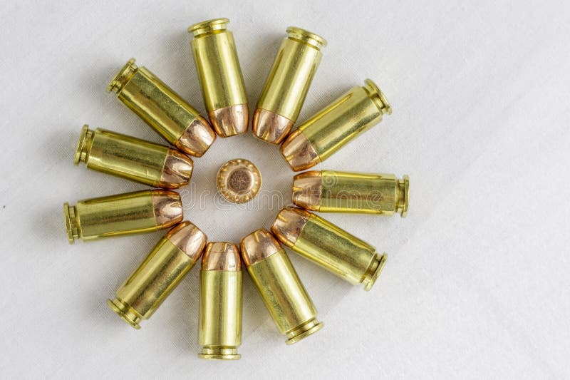 Gun Bullets 2 stock image. Image of full, caliber, crime - 33443329