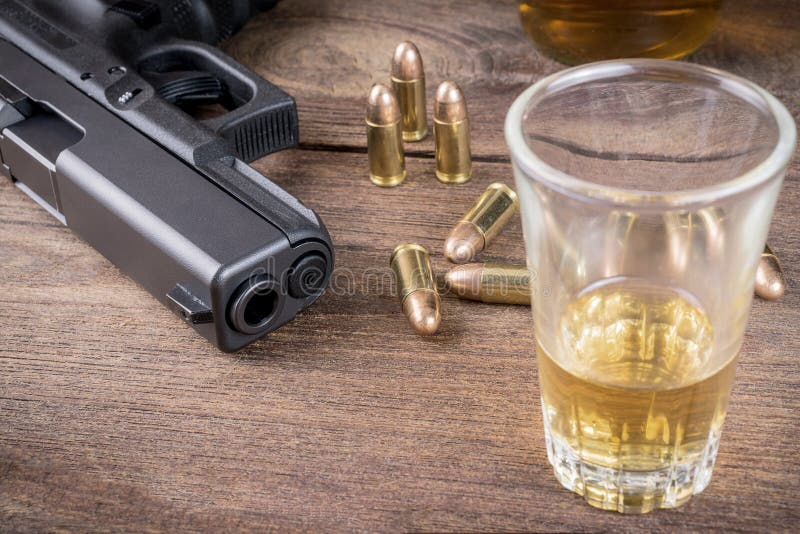 Gun with bullets stock image. Image of clip, full, fight - 75613097