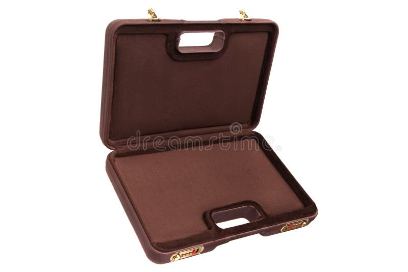 Gun case isolated on white stock image. Image of safeguard - 247888595