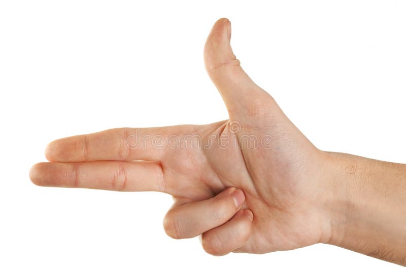 Gun Gesture Picture. Image: 5146818