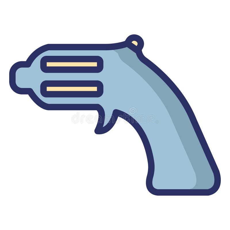 Gun Isolated Vector Icon Which Can Easily Modify or Edit Stock Vector ...
