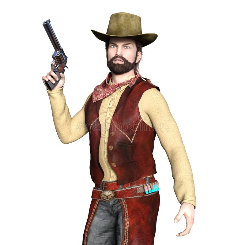 Rendering Man Gun Stock Illustrations – 1,121 Rendering Man Gun Stock ...