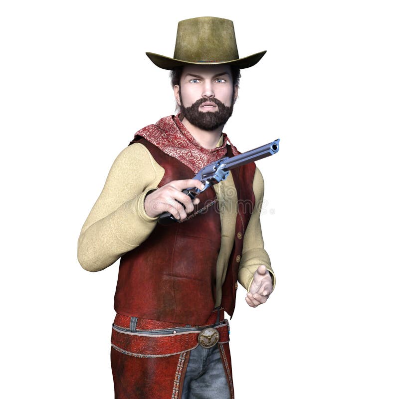 Gun man stock image. Image of movement, costume, young - 69758141