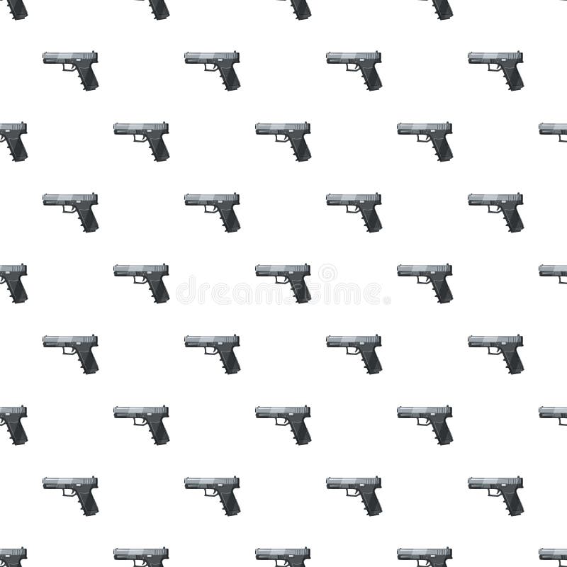 Gun pattern stock vector. Illustration of dangerous - 120201293