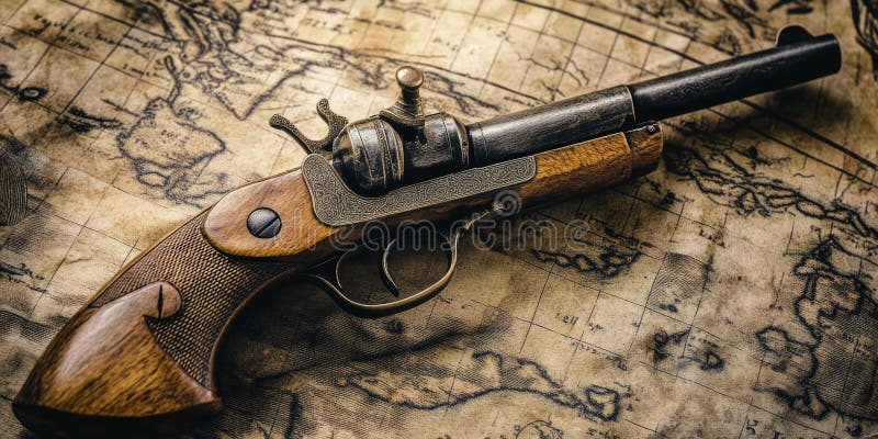 Gun on World Map stock photo. Image of global, issues - 379393968