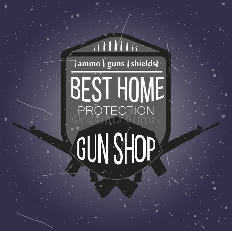 Gun Shop Logotypes Stock Illustrations – 53 Gun Shop Logotypes Stock ...