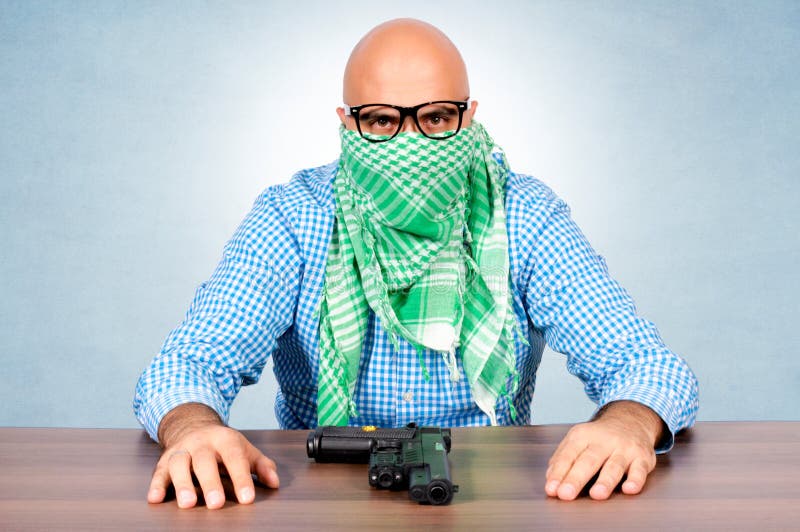 Bald Man Aiming Gun Stock Photos - Free & Royalty-Free Stock Photos ...