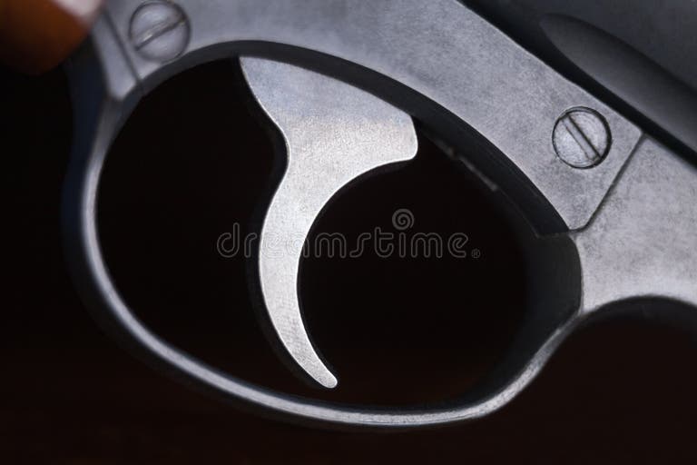Gun trigger stock photo. Image of revenge, pistol, closeup - 41185856