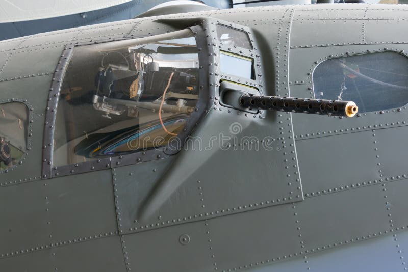 Gun turret stock image. Image of bomb, show, airplane - 41357059