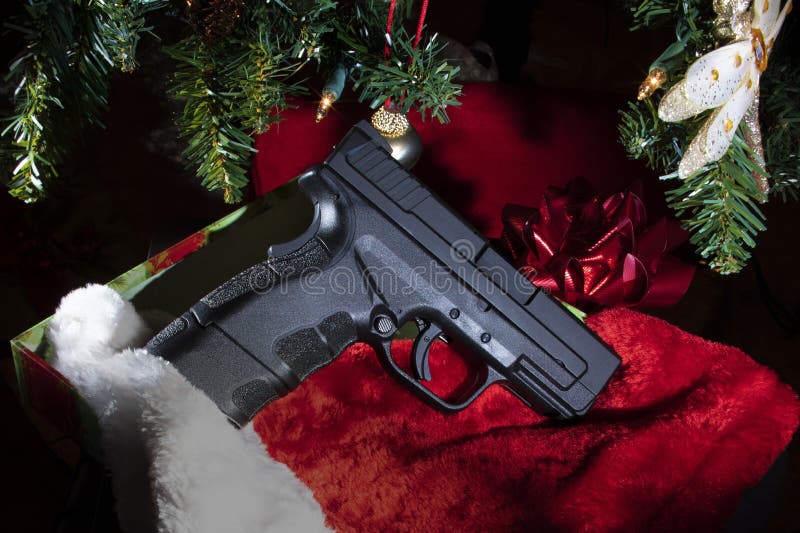 Polymer handgun stock photo. Image of polymer, black - 14427918