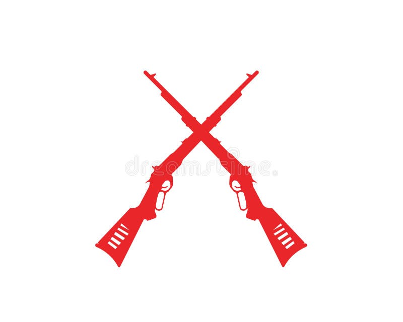Gun Vector Symbol Templates Stock Vector - Illustration of history ...