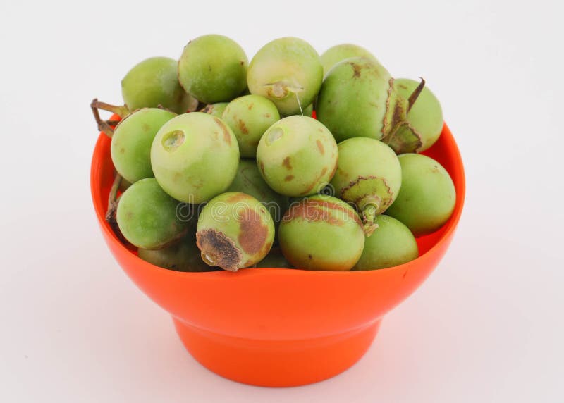 Gunda Gumberry Or Lesoda Indian Pickle Vegetable Stock Photo - Image of ...