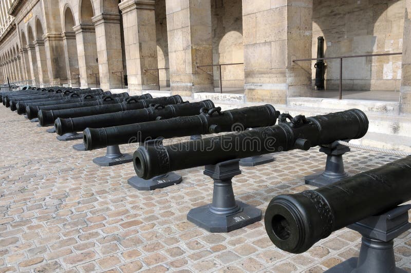 Gunfires of ancient time stock photo. Image of fire, fight - 10482984