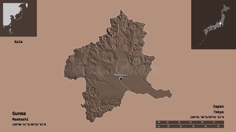 Gunma Prefecture Flag, Japan Stock Vector - Illustration of file ...