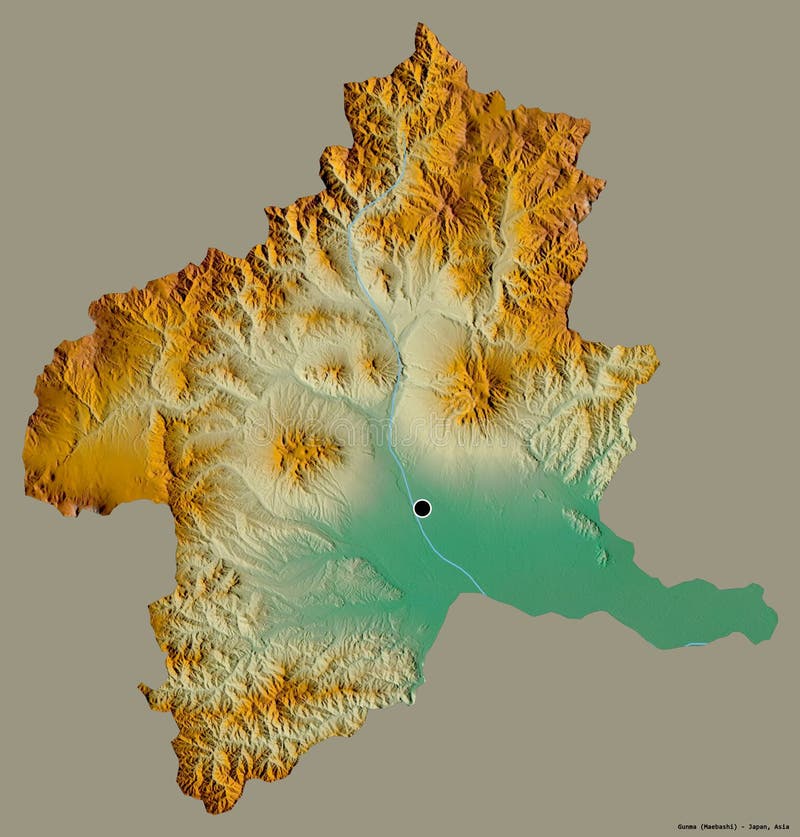 Gunma Prefecture Flag, Japan Stock Vector - Illustration of file ...