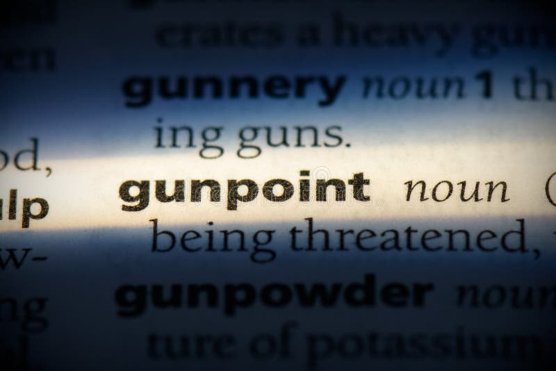 At gunpoint stock photo. Image of gangster, aggressive - 2874044