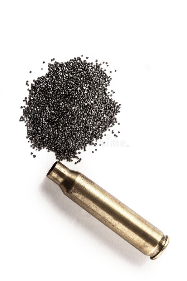 Gunpowder and Bullet stock image. Image of ammunition - 86501297