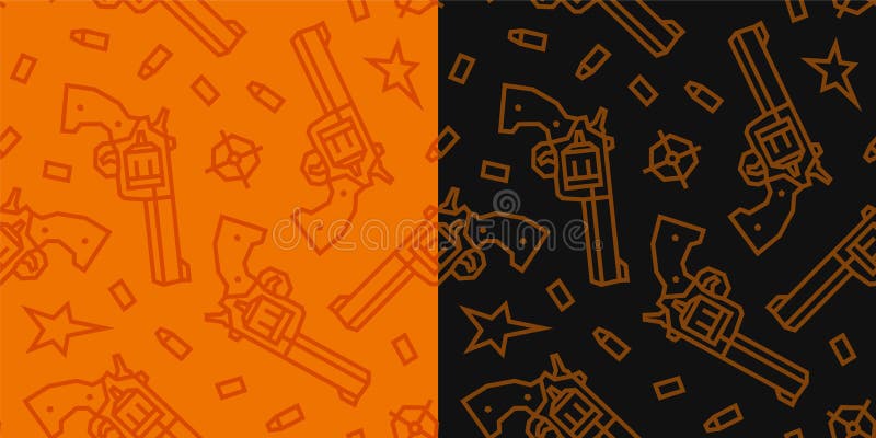 Guns Low Poly Seamless Pattern V3. 2 Versions Stock Vector ... Guns Low Poly Seamless Pattern V3. 2 Versions Stock Vector ...