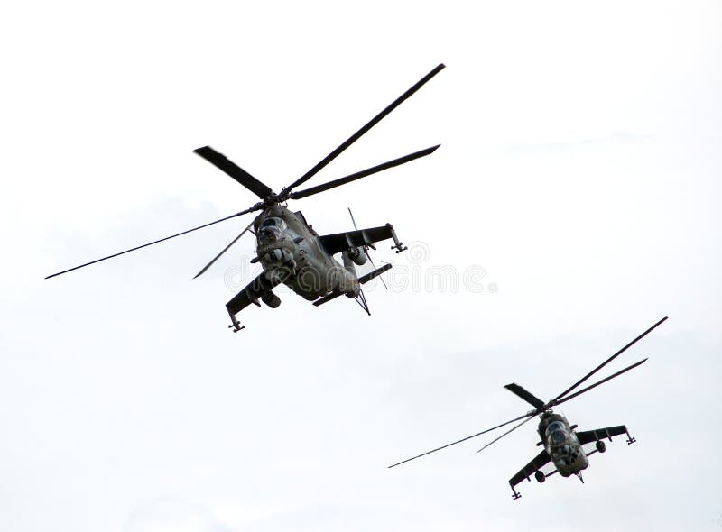 Gunships stock image. Image of helicopter, attack, army - 2651097