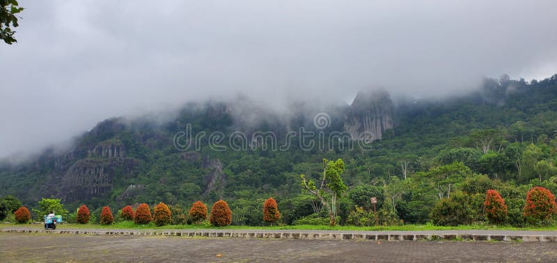 Gunung Api Purba, Langgeran, Jogjakarta Stock Image - Image of plateau ...