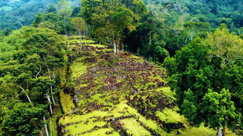 Gunung Padang, Also Known As Pyramid Mountain, Stock Video - Video of ...