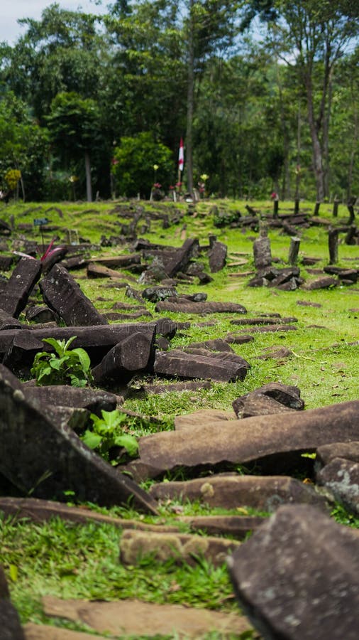 Gunung Padang, Also Known As Pyramid Mountain, Stands in West Java ...