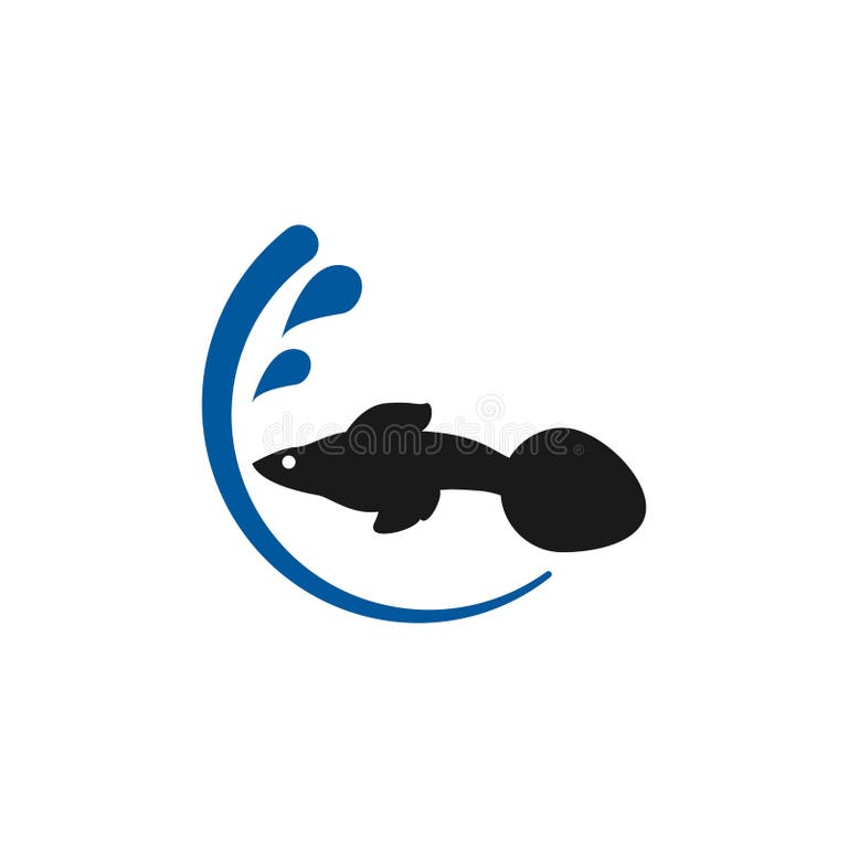 Guppy Fish Vector Design Template Illustration Stock Vector ...