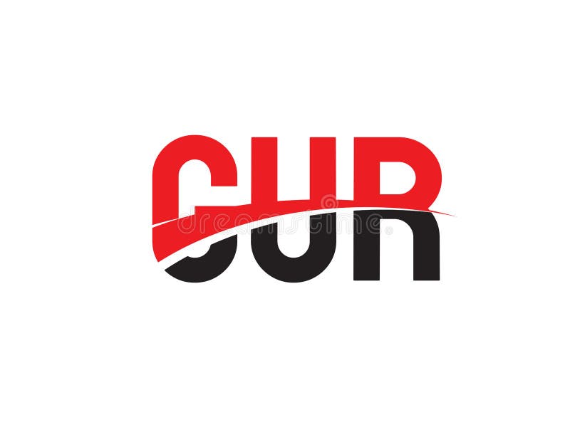 GUR Letter Initial Logo Design Vector Illustration Stock Vector ...